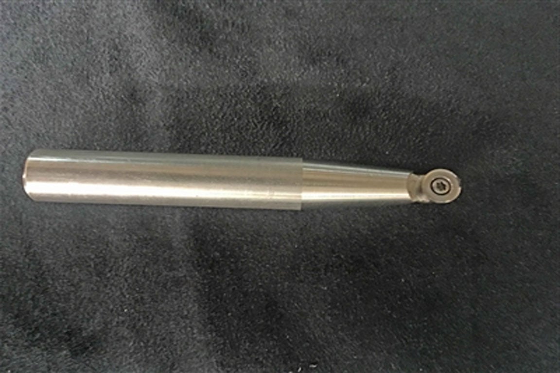 12mm Flat Carbide Cutter and Holder - Clark Woodturning Tools