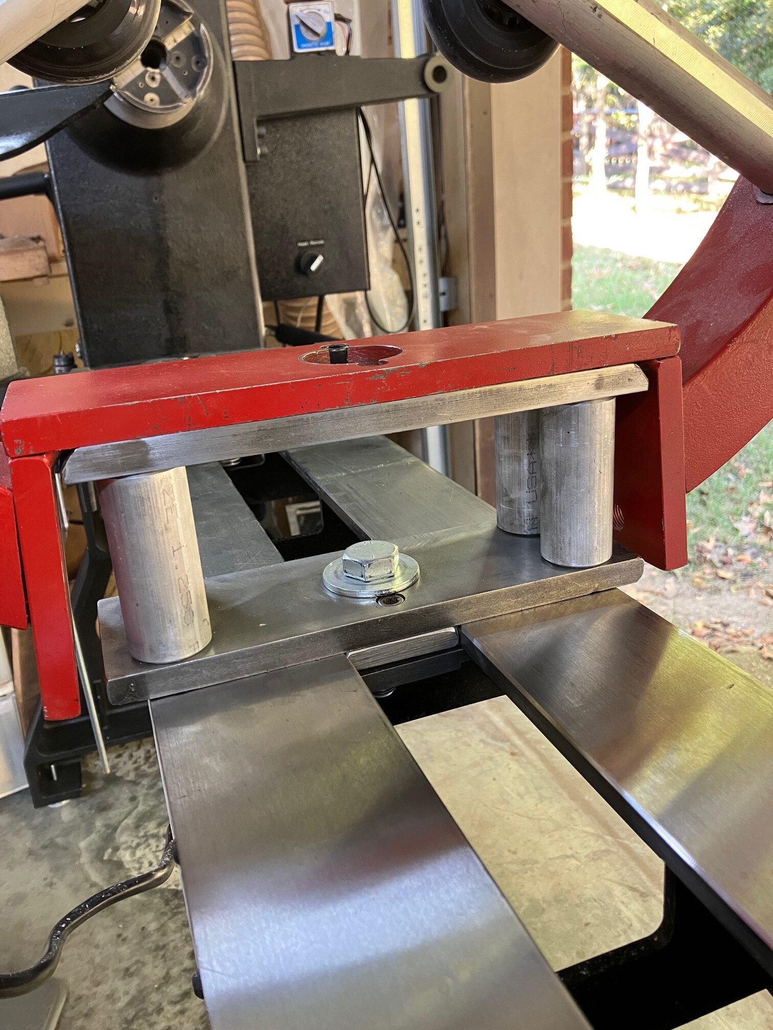 Steady Rest Booster: Adapt Small Rest for Larger Lathes - Clark ...